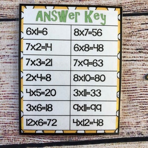 Banana Monkey Math File Folder Game Center Teacher Resource Mixed ...