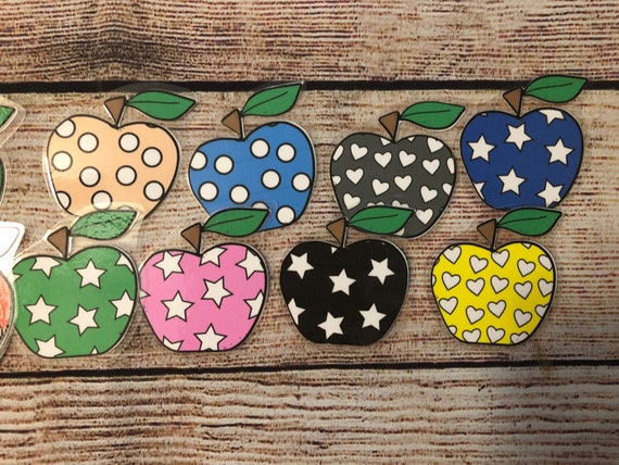 Toys Toys & Games Patterned Apple Pattern Matching File Folder Game ...