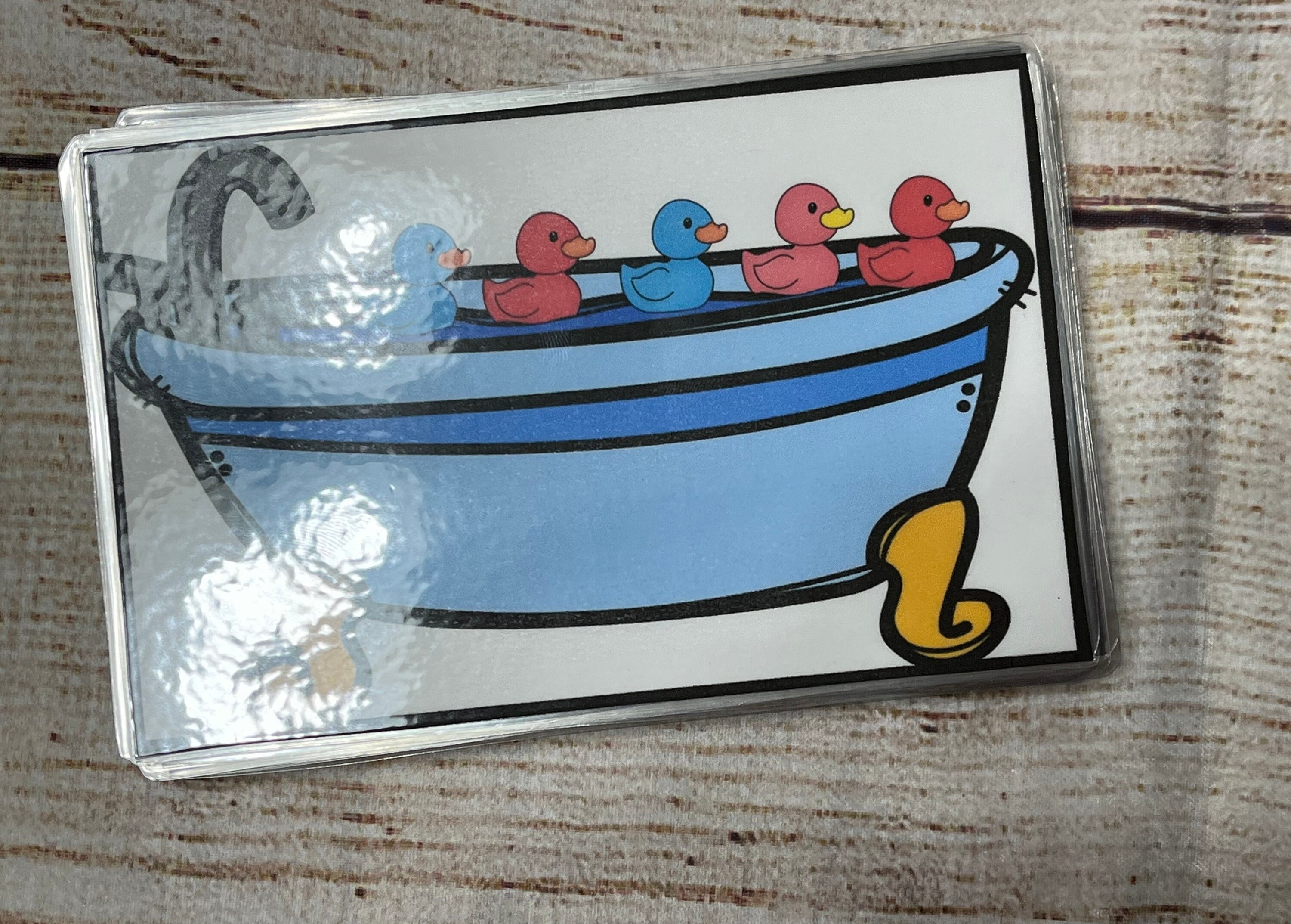 Rubber Ducky Pattern Match Visual Discrimination Preschool - Etsy