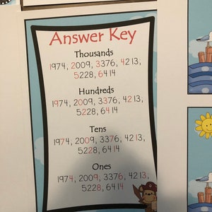 PDF Version Lil' Monkey Pirate Place Value Math First Second Grade ...