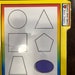 Color Shapes Matching 2D Math File Folder Game Center Teacher Resource ...