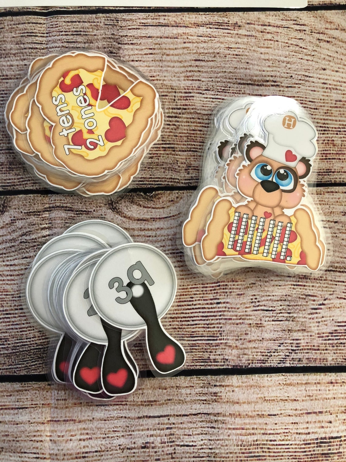 Pizza My Heart Place Value 1-99 Math First Second Grade - Etsy