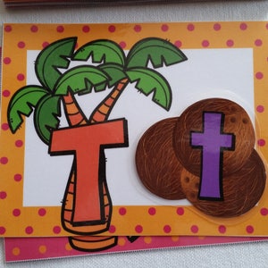 Coconut Coconut Alphabet Match Preschool Kindergarten | Etsy
