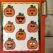 Pumpkin Emoji Pattern Matching File Folder Game Kindergarten Preschool ...