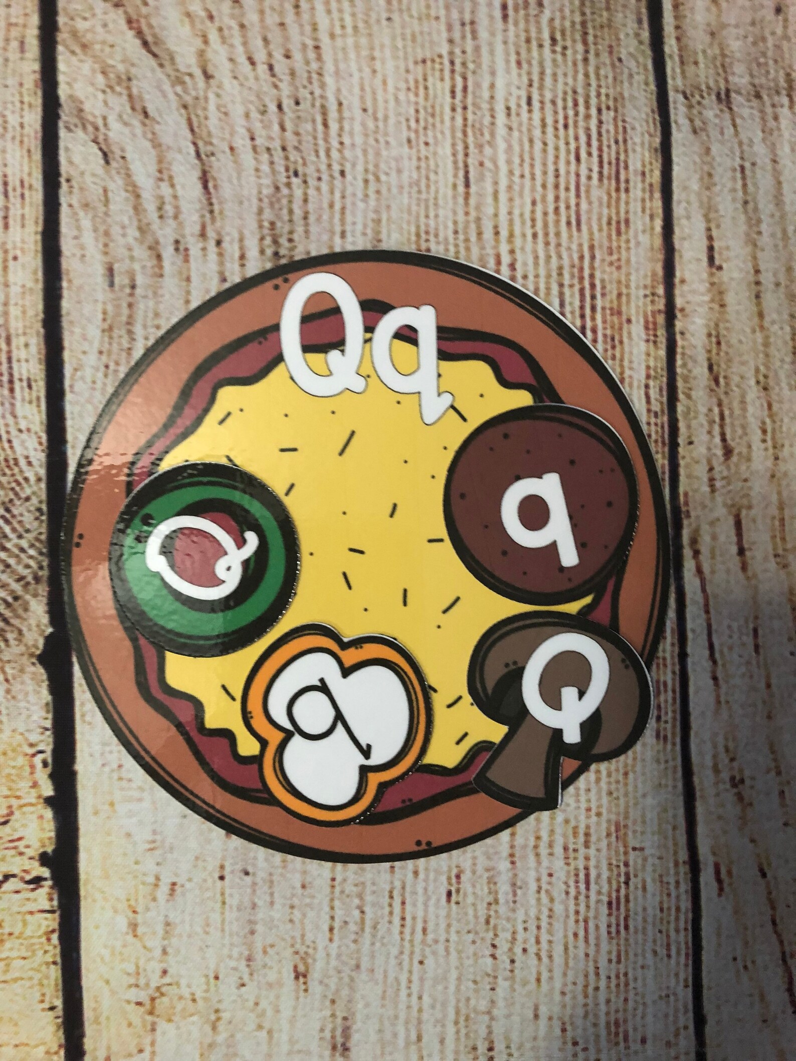 Make a Pizza Alphabet Match Preschool Kindergarten Homeschool - Etsy