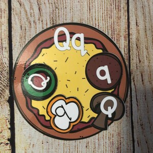 Make a Pizza Alphabet Match Preschool Kindergarten Homeschool Reading ...