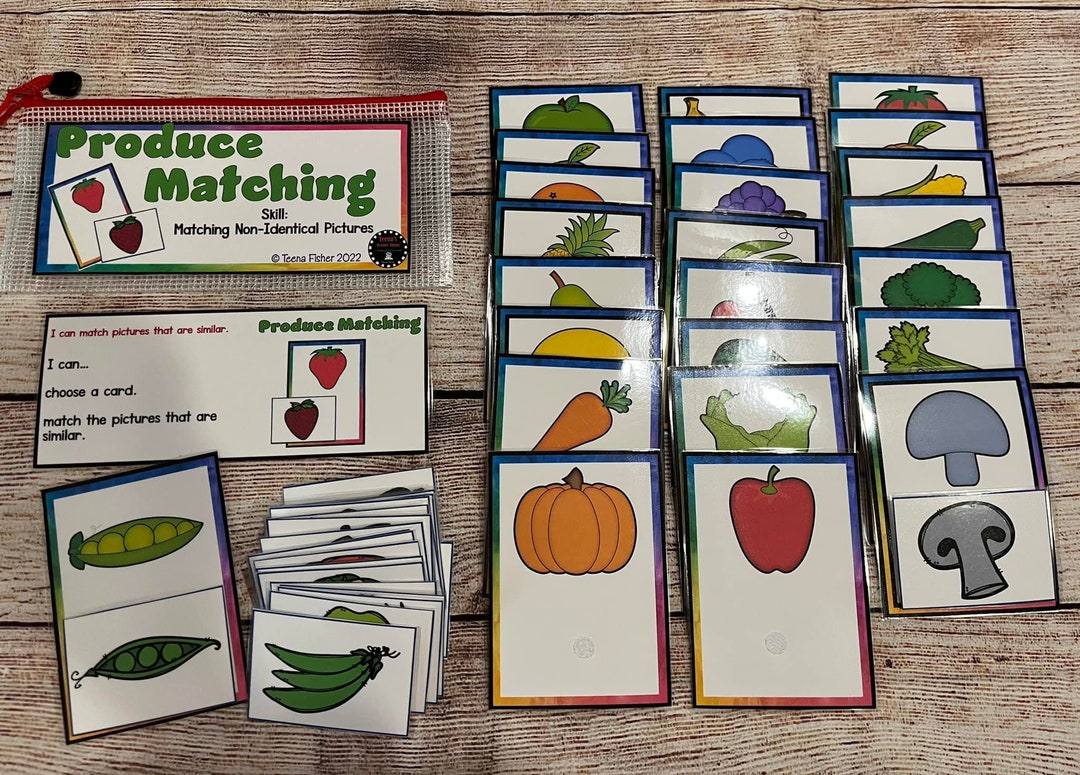 Produce Non Identical Picture Matching Visual Discrimination Task Box ...