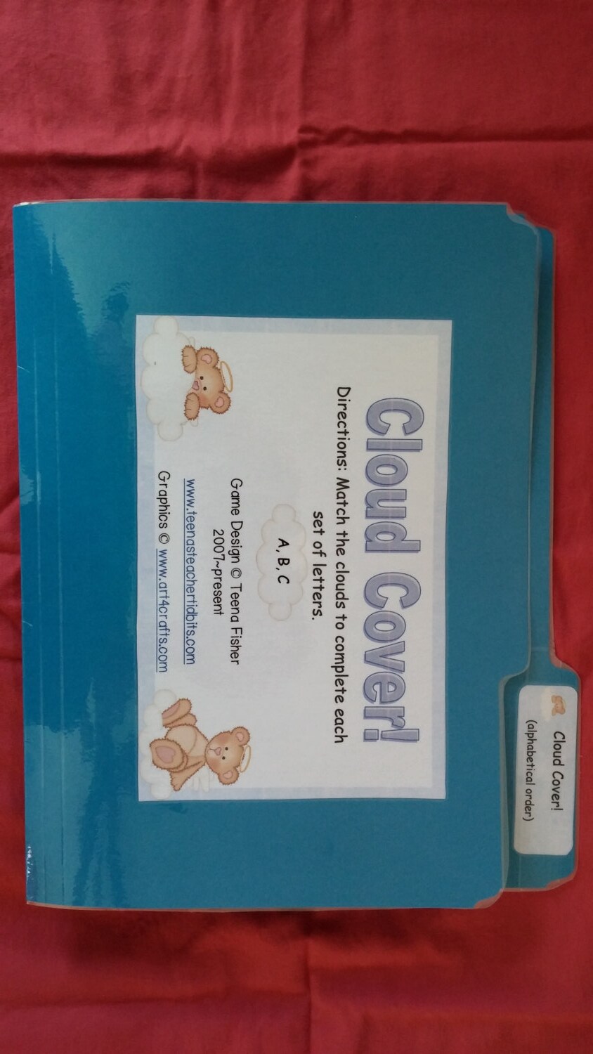 Teacher Made ABC Sequence Order Literacy Language File - Etsy