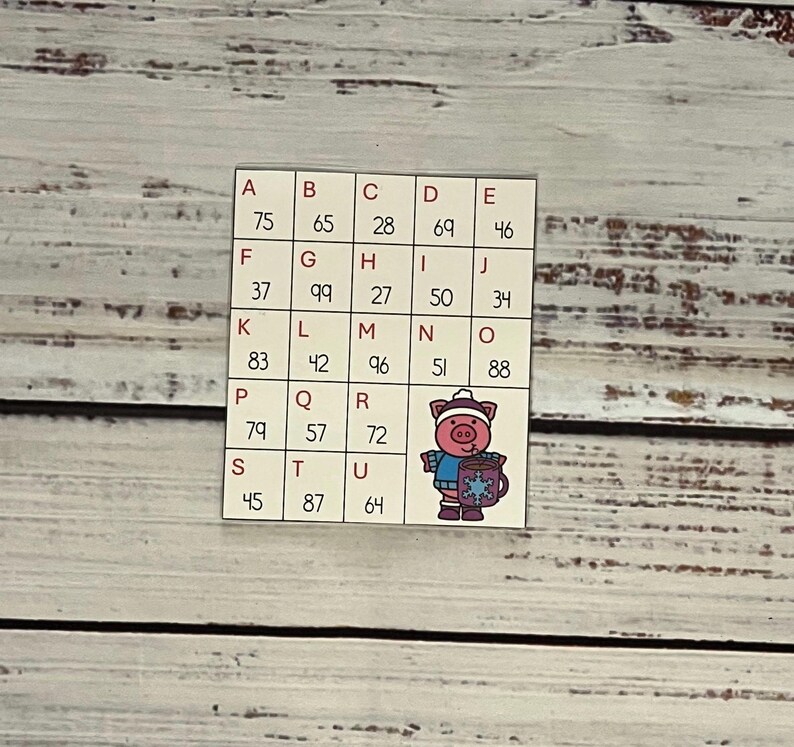 Winter Pig Sums 2 Digit Addition No Regrouping First Second Grade Math ...