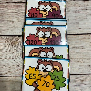 Squirrel Sequencing Count by 5 Number Sense Math First Second Grade ...