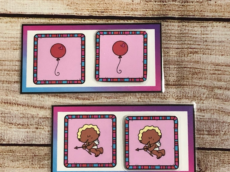 Valentines Day Identical Picture Matching Visual - Etsy