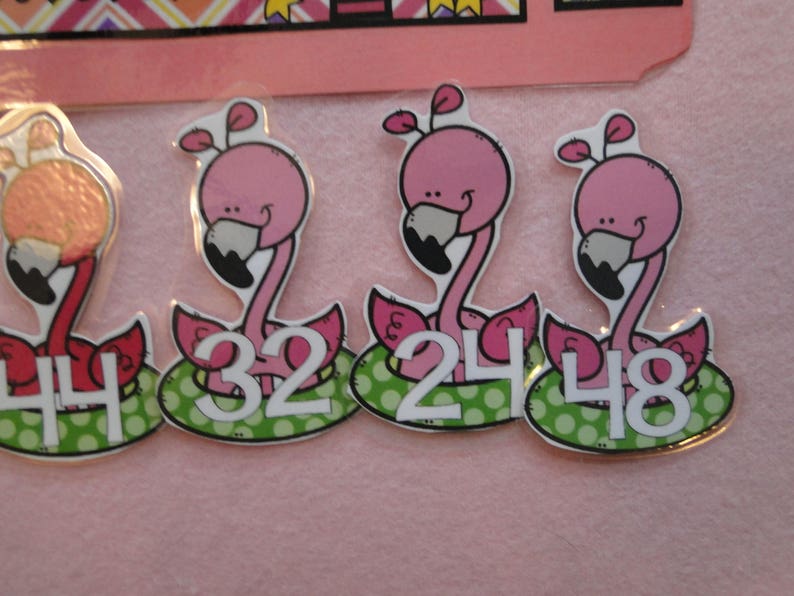 Flamingo Friend Facts Math File Folder Game Center Teacher Resource ...