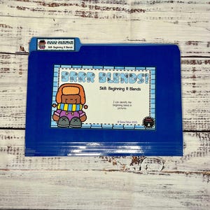 Brrr Beginning R Blends File Folder Game Literacy Center Phonics ...