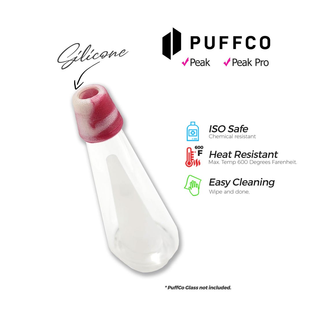 Puffco Peak Silicone Mouthpiece - Dual Colors - Etsy