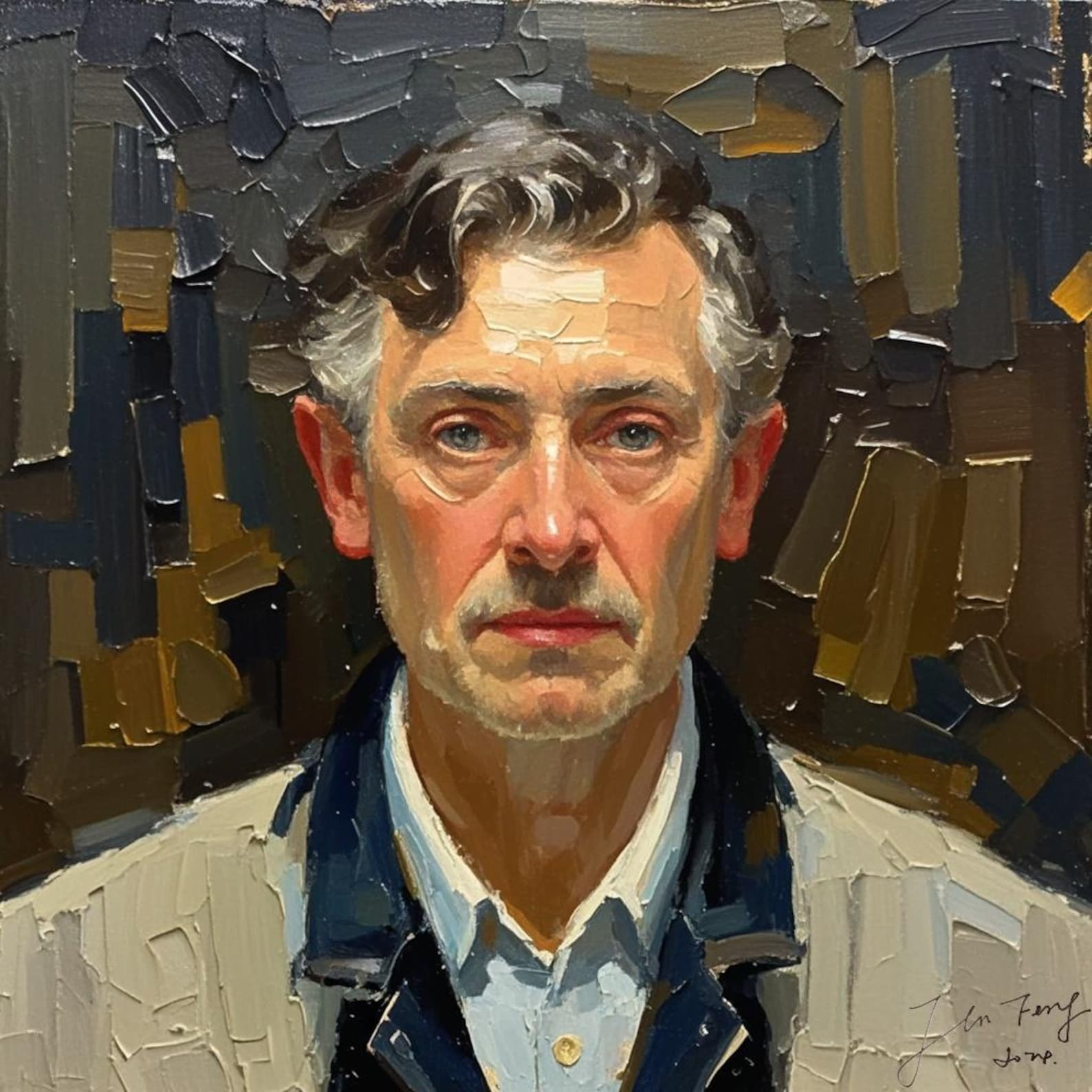 Custom Portrait Painting From Photo, Original Painting Hand Painted ...