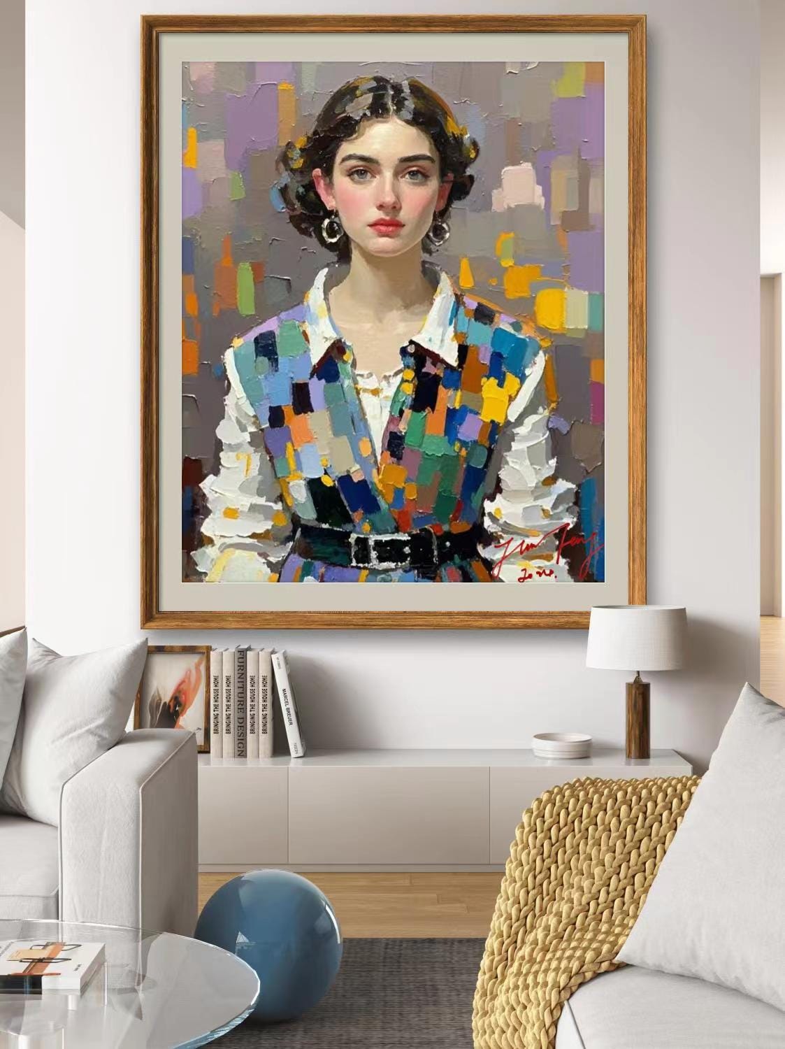 Custom Portrait Painting, Hand Painted Oil Painting on Canvas - Etsy