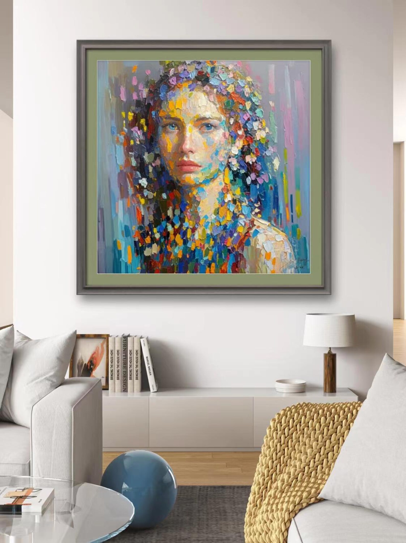 Personalized Portrait Oil Painting From Photo, Hand Painted Painting on ...
