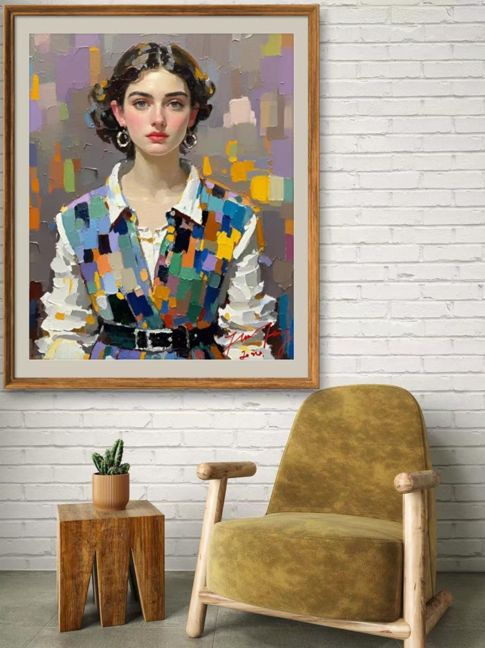 Custom Portrait Painting, Hand Painted Oil Painting on Canvas - Etsy