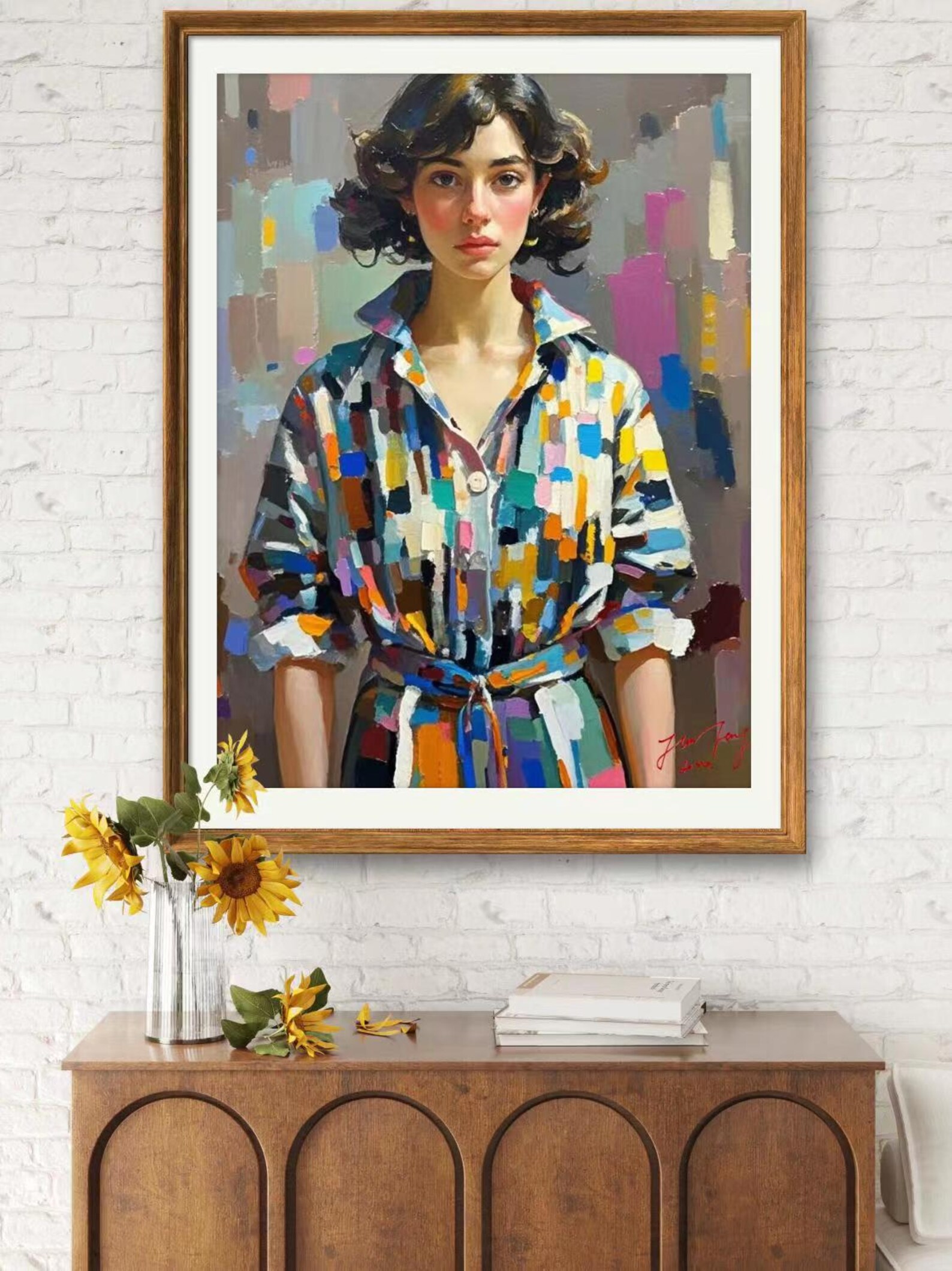 Portrait From Photo, Customized Oil Painting Hand Painted With Oil on ...