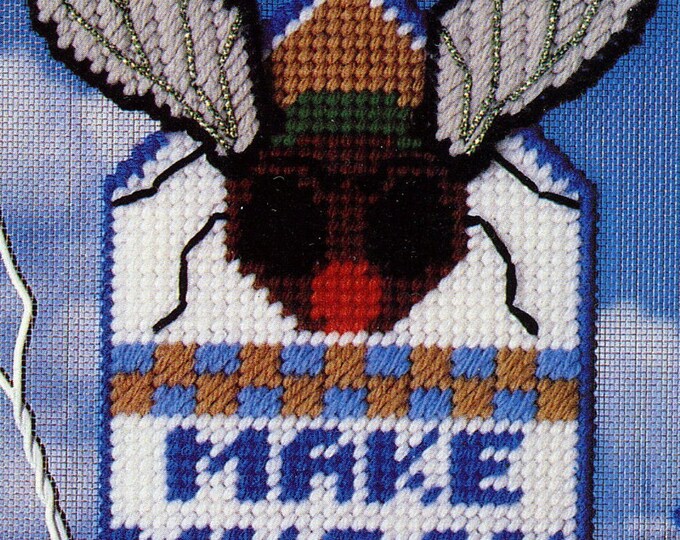 Plastic Canvas Fly Swatter Covers in Plastic Canvas (pattern) - Etsy