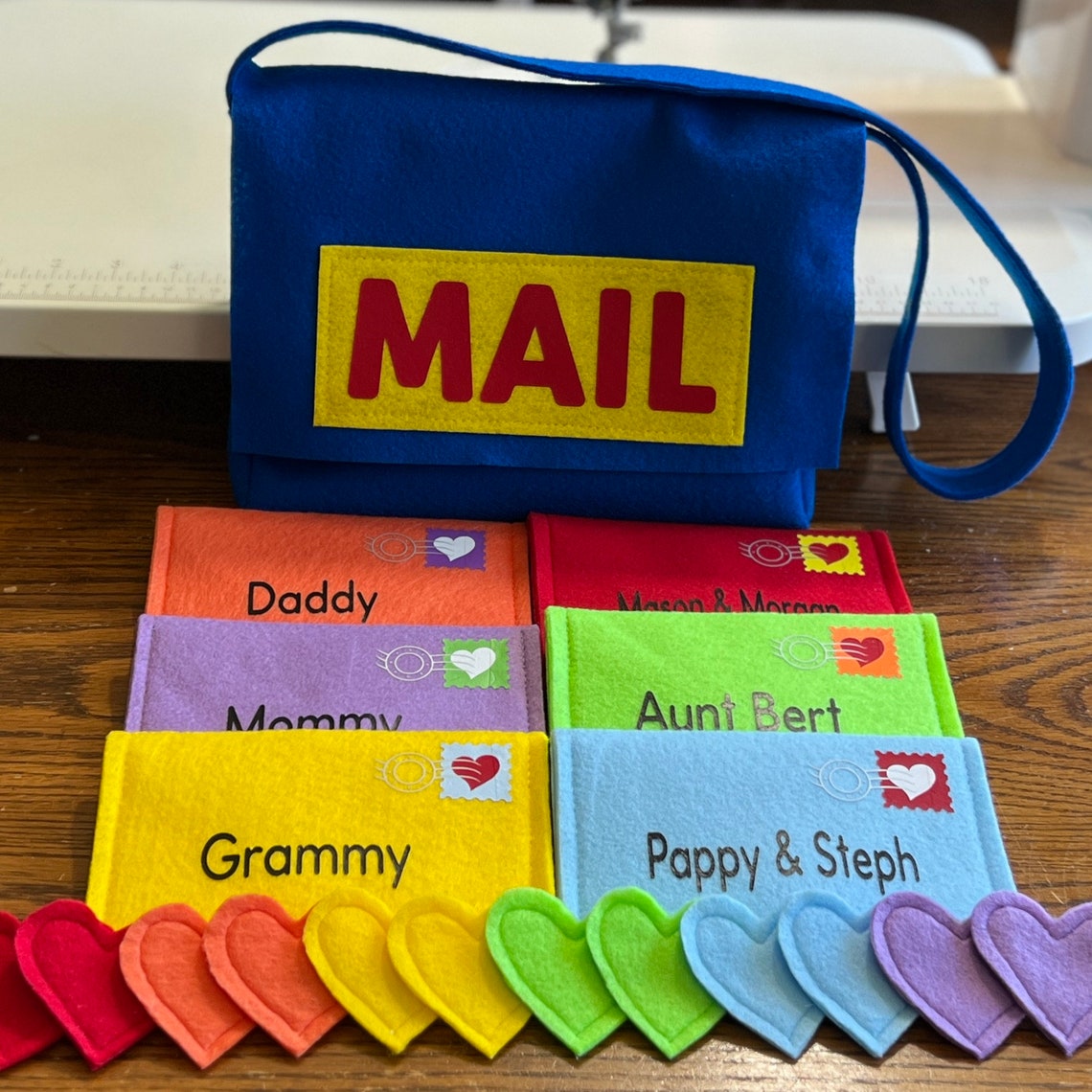 Deluxe Personalized Mail Set, Mail Bag and Working Envelopes for ...