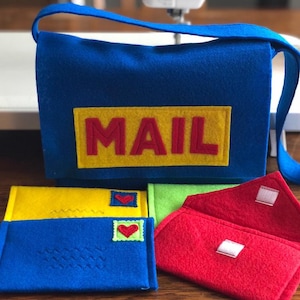 Sewing Pattern, Mail Bag With Working Envelopes, Valentine Mail Set ...