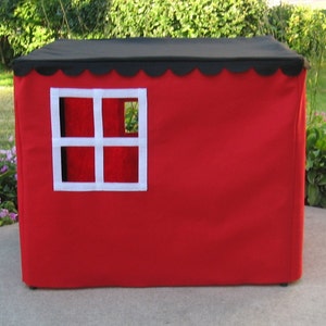 Red Card Table Playhouse, Custom Order Kids Gift - Etsy