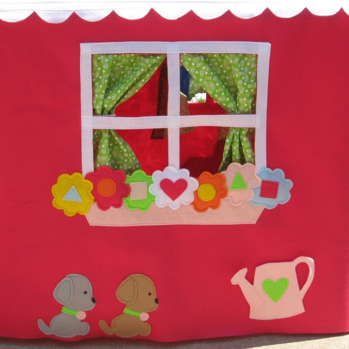 Kids Play Tent Card Table Playhouse, Teepee, Tablecloth Playhouse ...