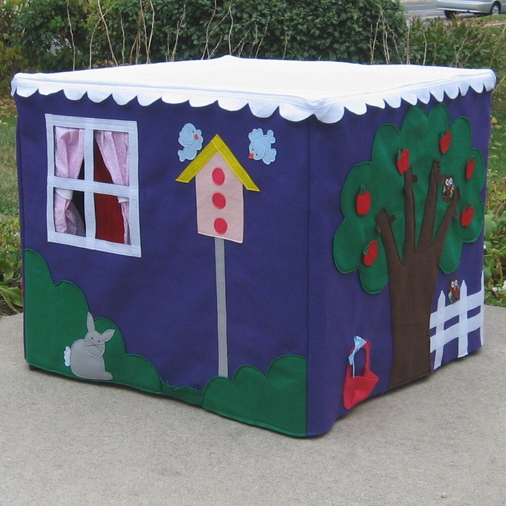 Tablecloth Playhouse, Card Table Playhouse, Personalized, Custom Order ...