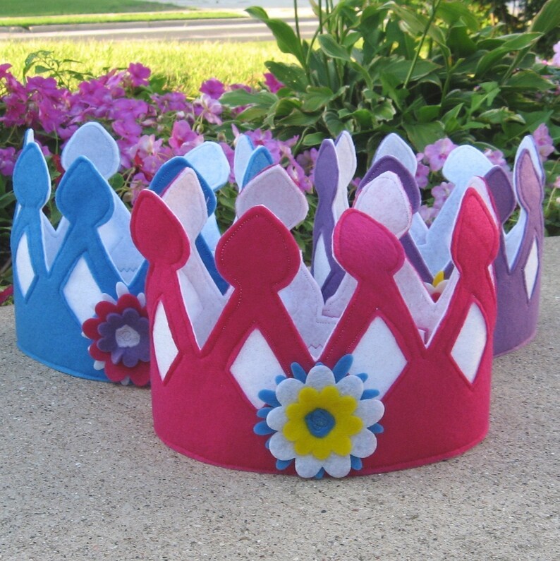 Felt Crown Pattern for Your Prettiest Princess and Most - Etsy