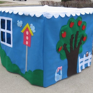 Card Table Playhouse Pattern Deluxe Sewing Pattern, Tablecloth ...