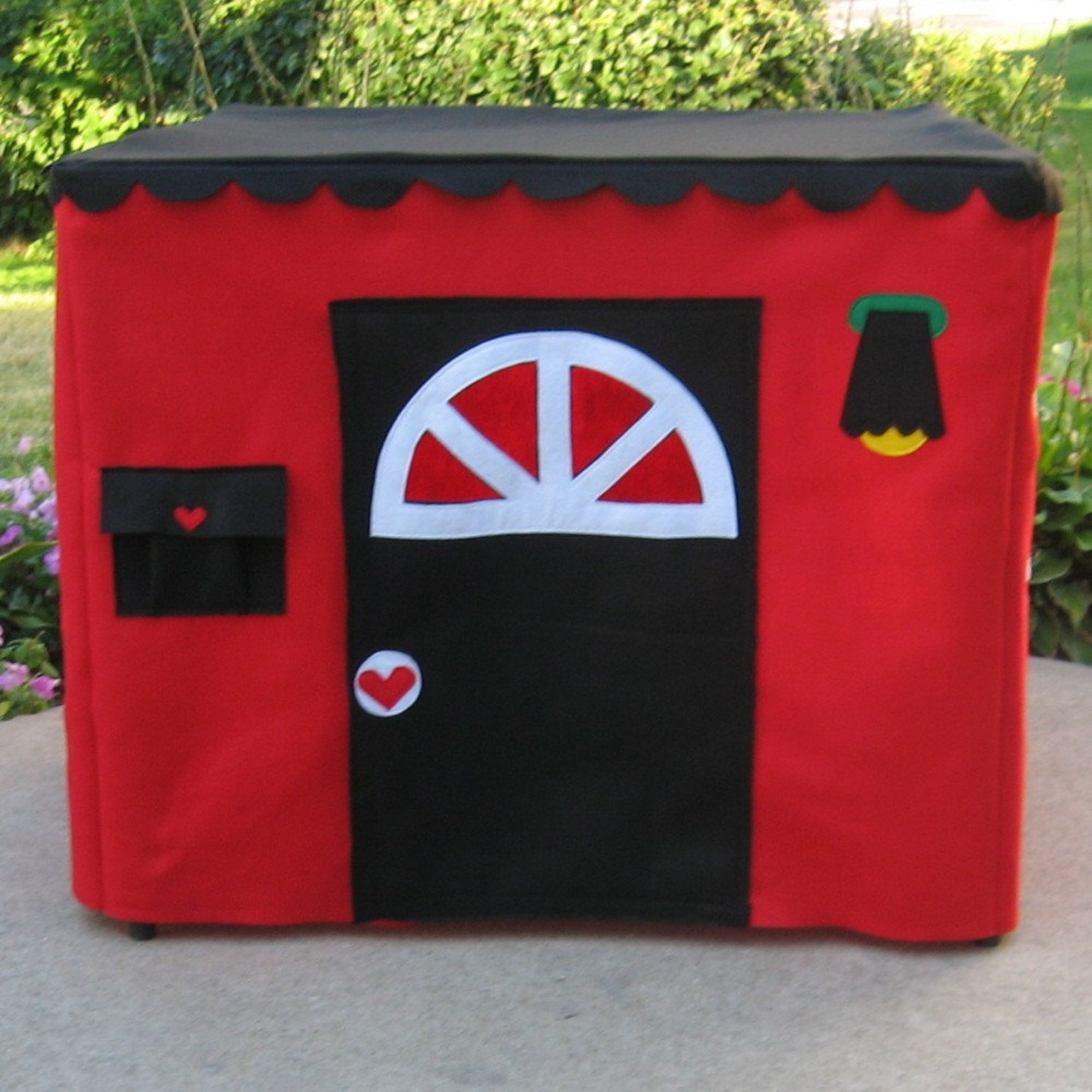 Red Card Table Playhouse, Custom Order Kids Gift - Etsy