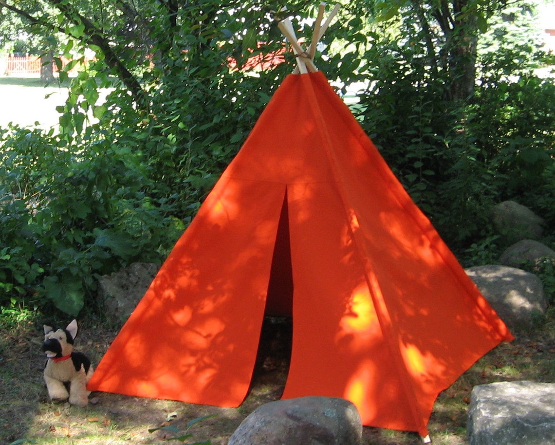 Teepee Pattern, Sewing Pattern, Easy to Sew, Play Tent Pattern, Kids ...