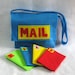 Sewing Pattern, Mail Bag With Working Envelopes, Valentine Mail Set ...