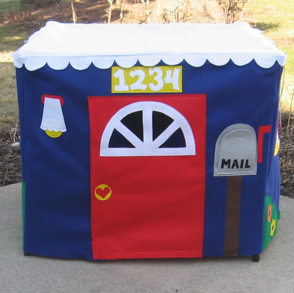 Standard Card Table Playhouse PATTERN, Instant Download Ebook Only, Sew ...
