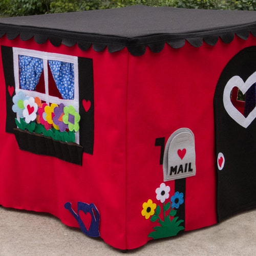 Card Table Playhouse Farm Stand Personalized Custom Order - Etsy