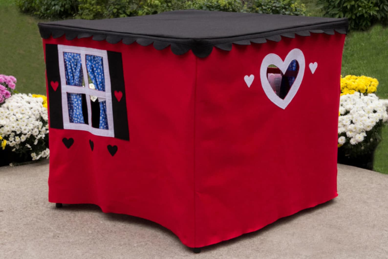 Card Table Playhouse Sweet Street Cottage Custom Order - Etsy