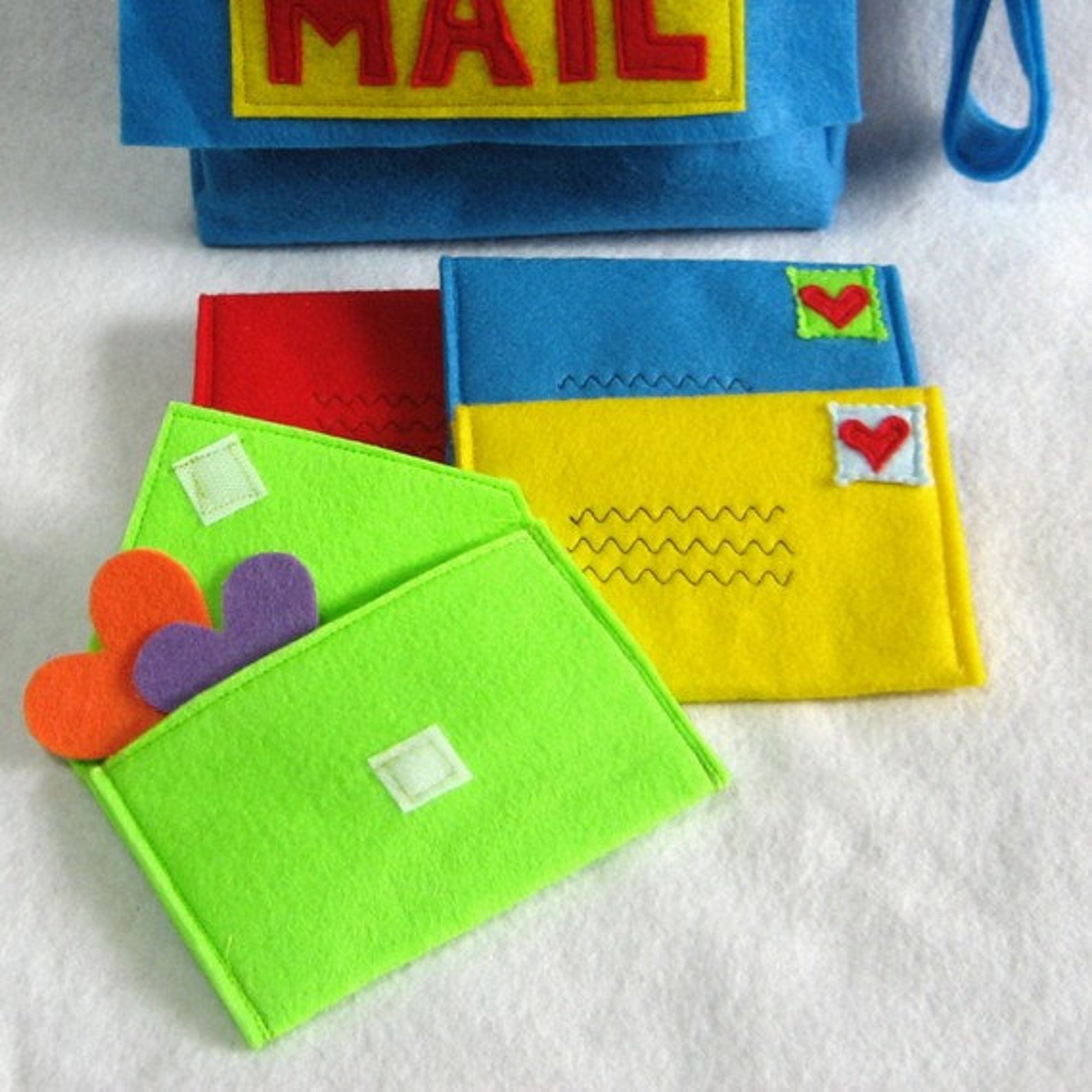 Sewing Pattern Mail Bag With Working Envelopes Valentine - Etsy UK