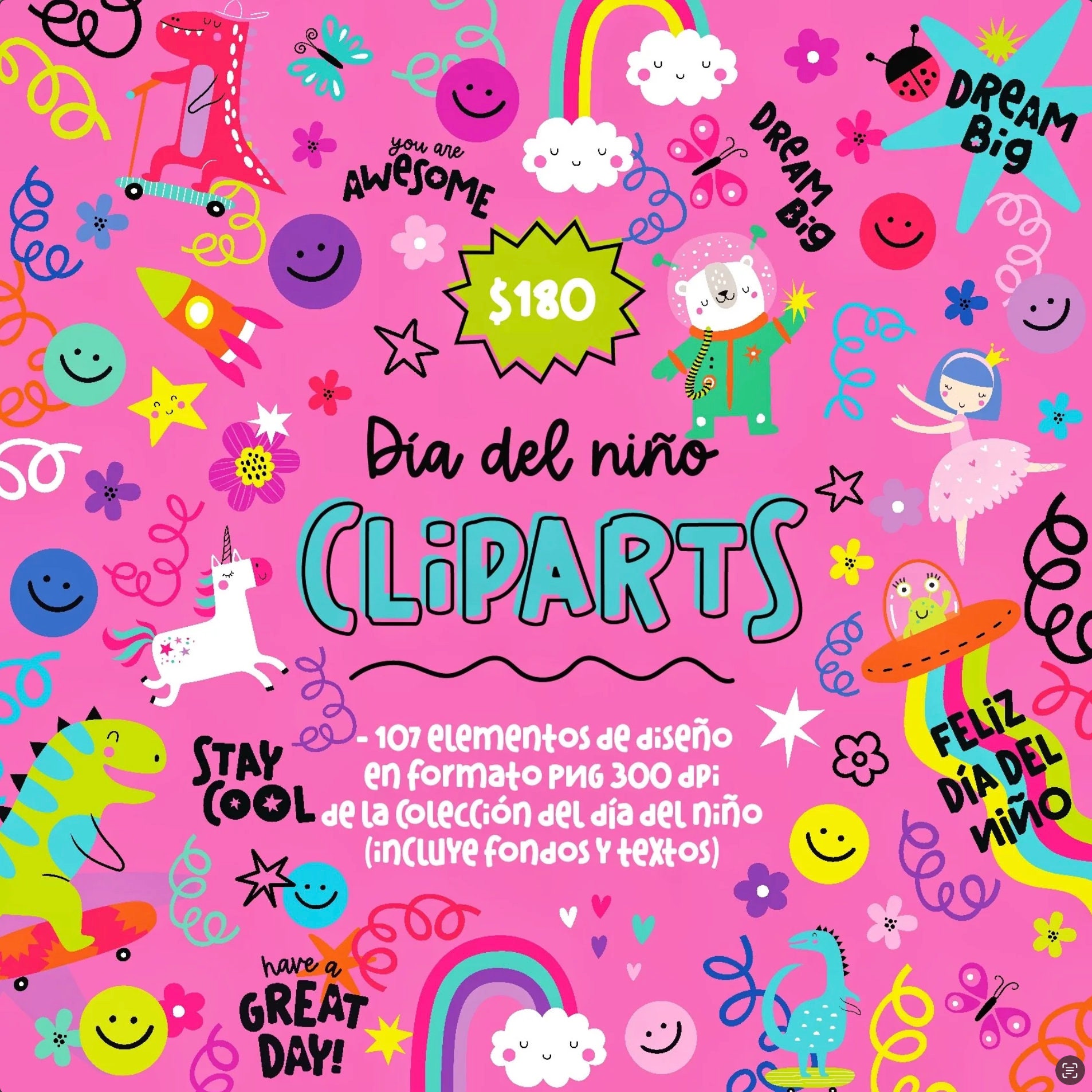 Dia Del Niño Cliparts Kids Cliparts - Etsy