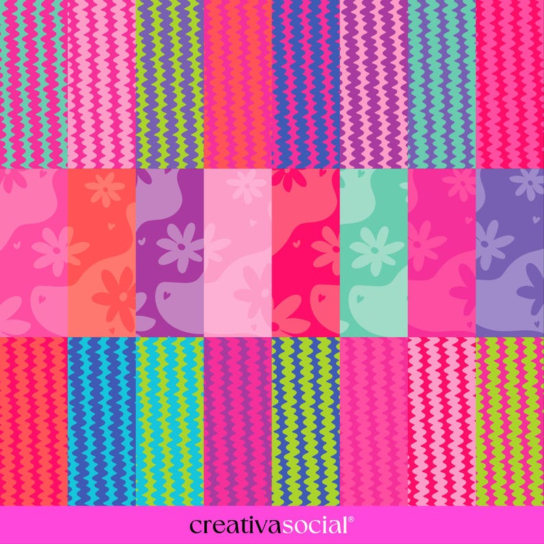 Valentines Cliparts & Patterns - Etsy