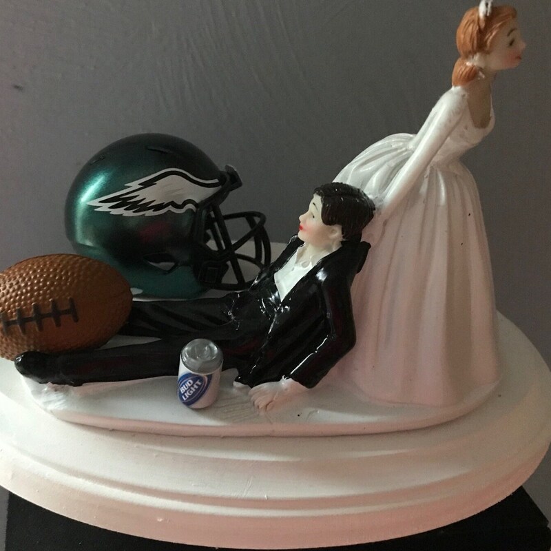 Philadelphia Eagles Cake Topper - Etsy