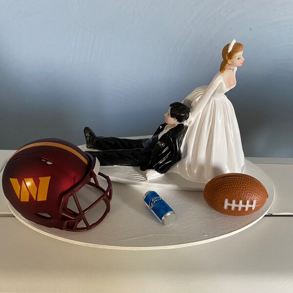 Washington Commanders Cake Topper - Etsy