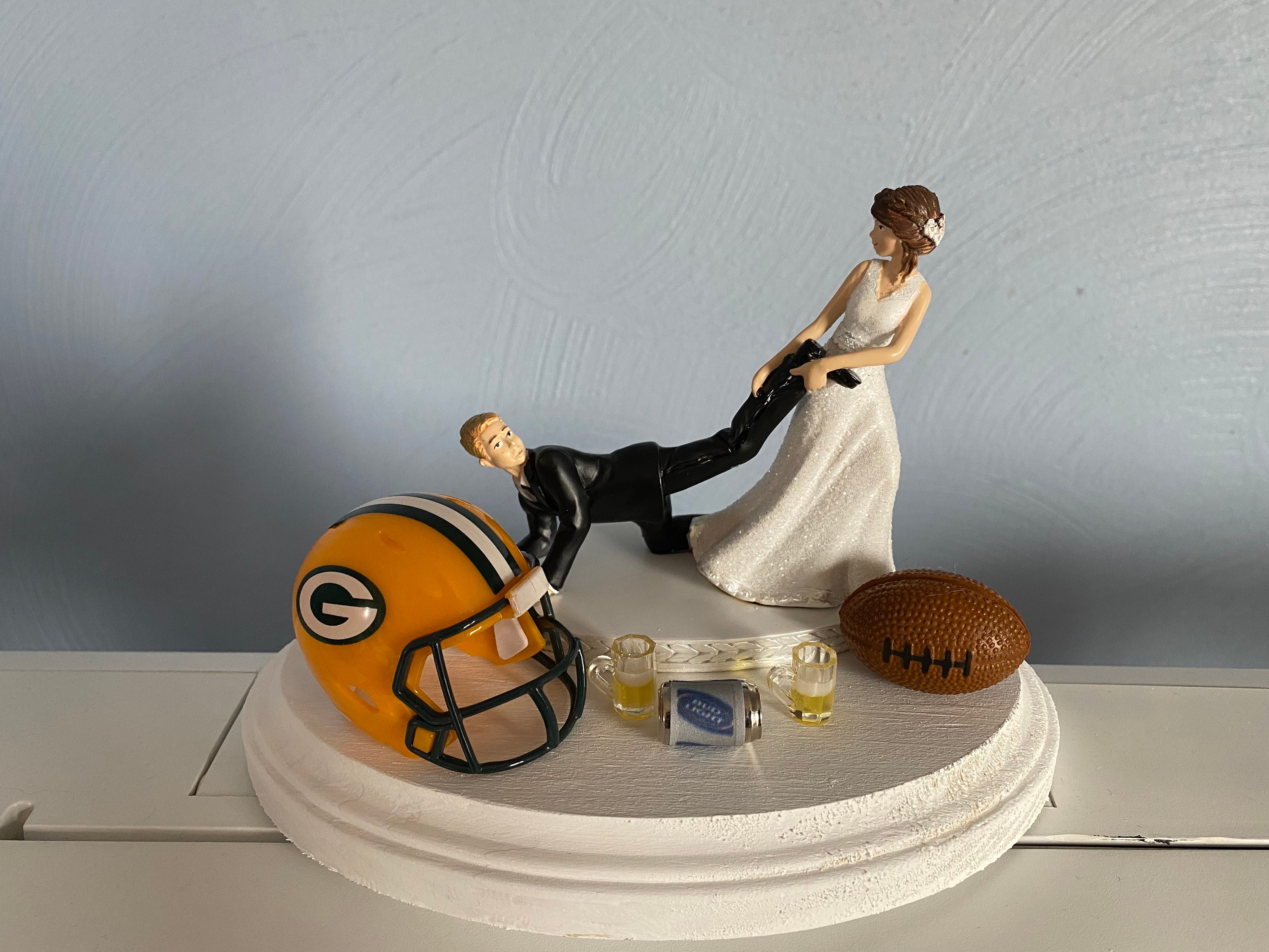 Packers Themed Wedding Dresses