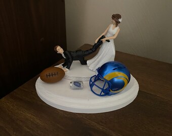 Los Angeles Rams Cake Topper Bridal Funny Humorous Wedding Day | Etsy