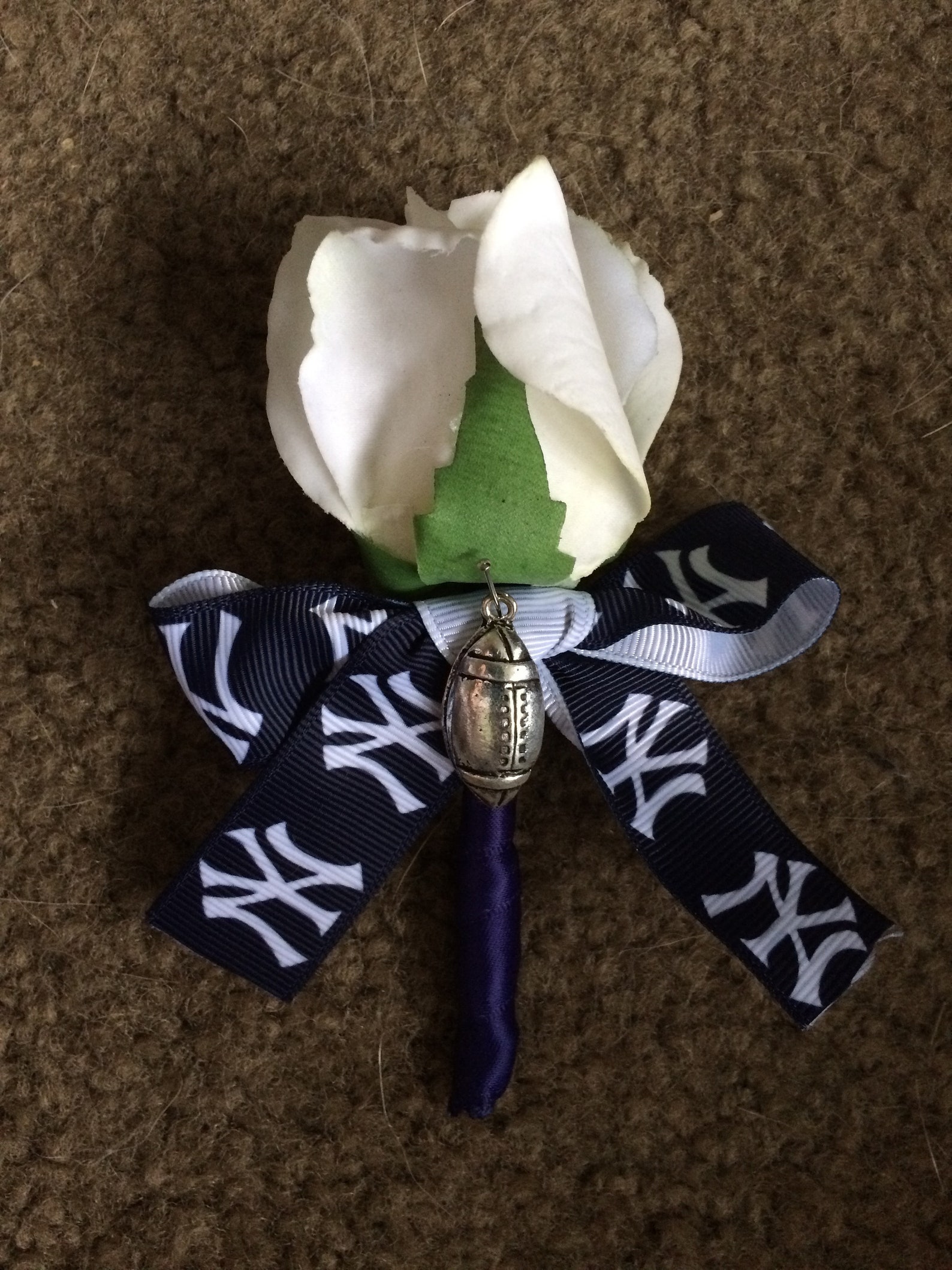 Pittsburgh Steelers Real Touch Rose Boutonniere Wedding Reception ...