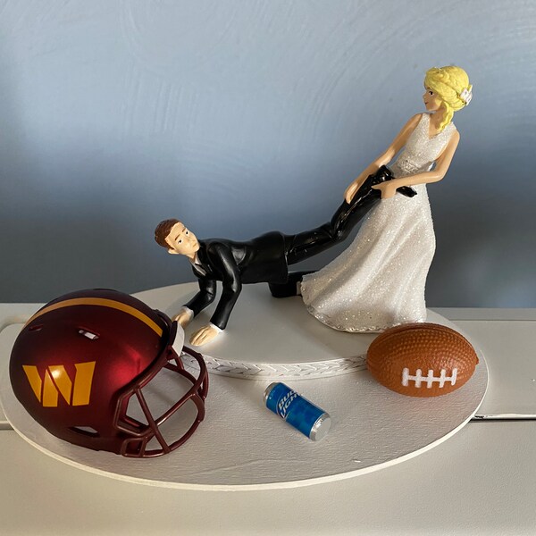 Washington Commander Cake Topper - Etsy