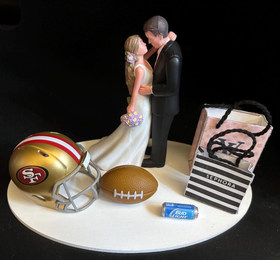 No More Football for You Just Shopping San Francisco 49ers Wedding Day ...