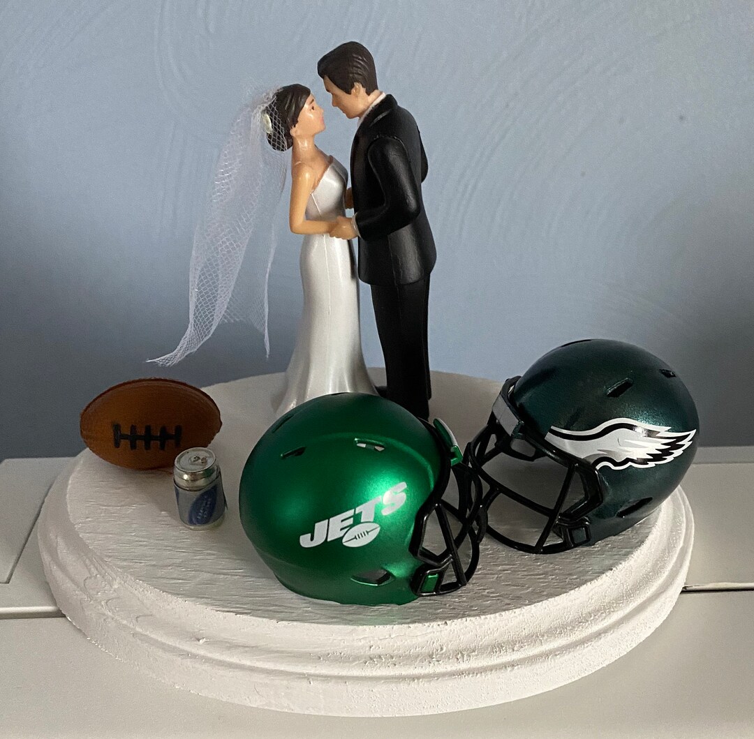 House Divided RIVALRY Cake Topper Bridal Funny Humorous Wedding Day ...