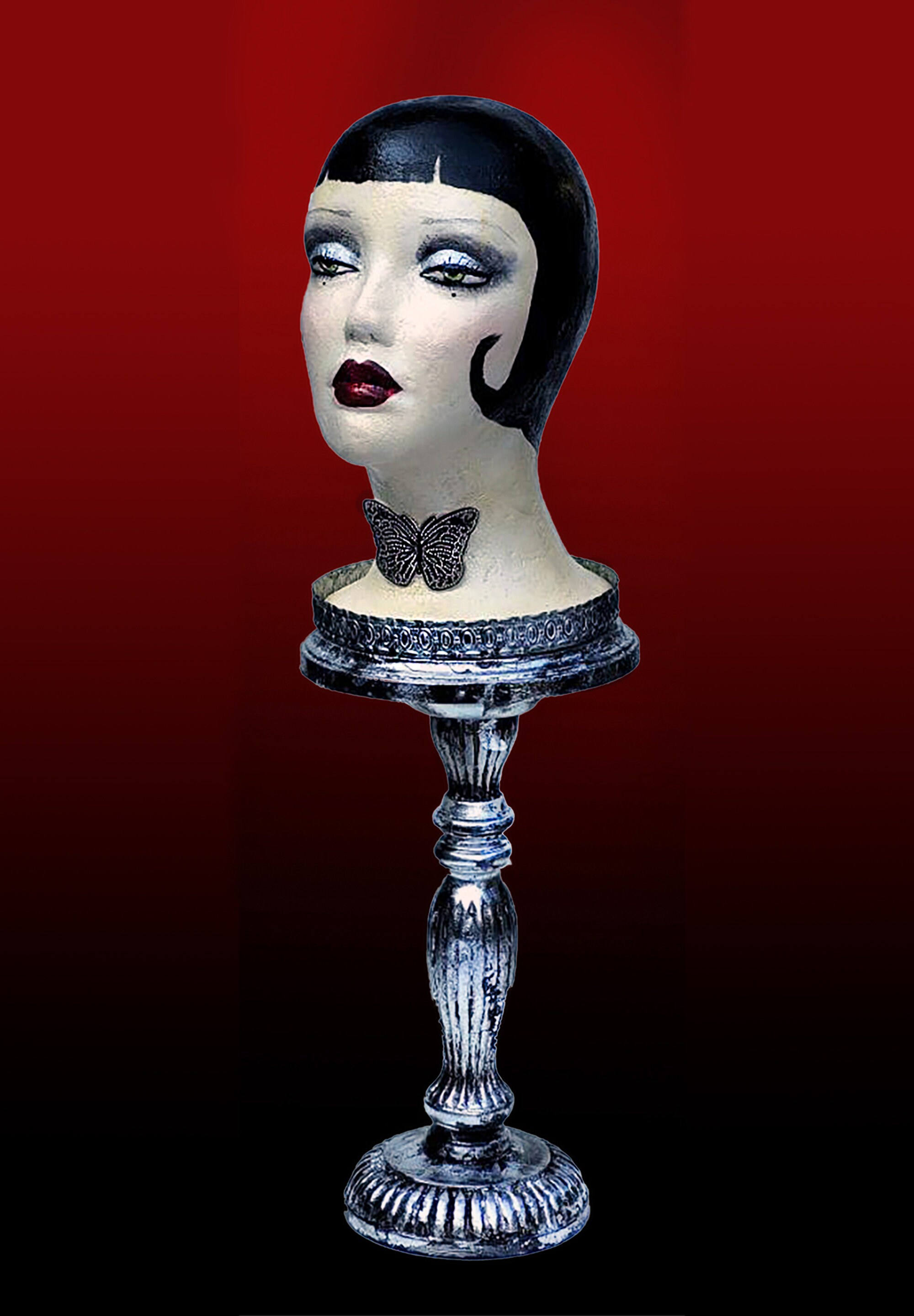 Glam Deco Wig Stand - Etsy