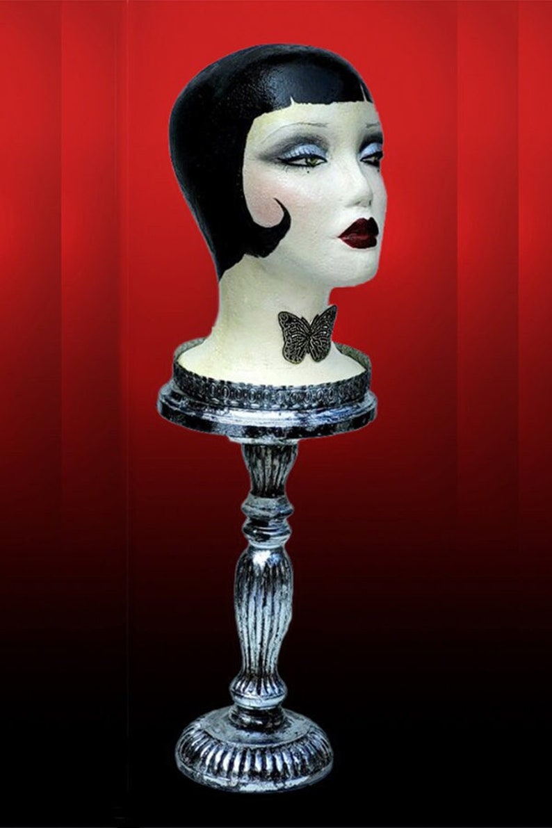 Glam Deco Wig Stand - Etsy